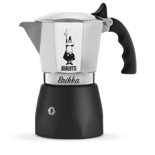 Купить Гейзерная кофеварка BRIKKA 2020 на 2 чашки 120 мл, Bialetti (арт ...